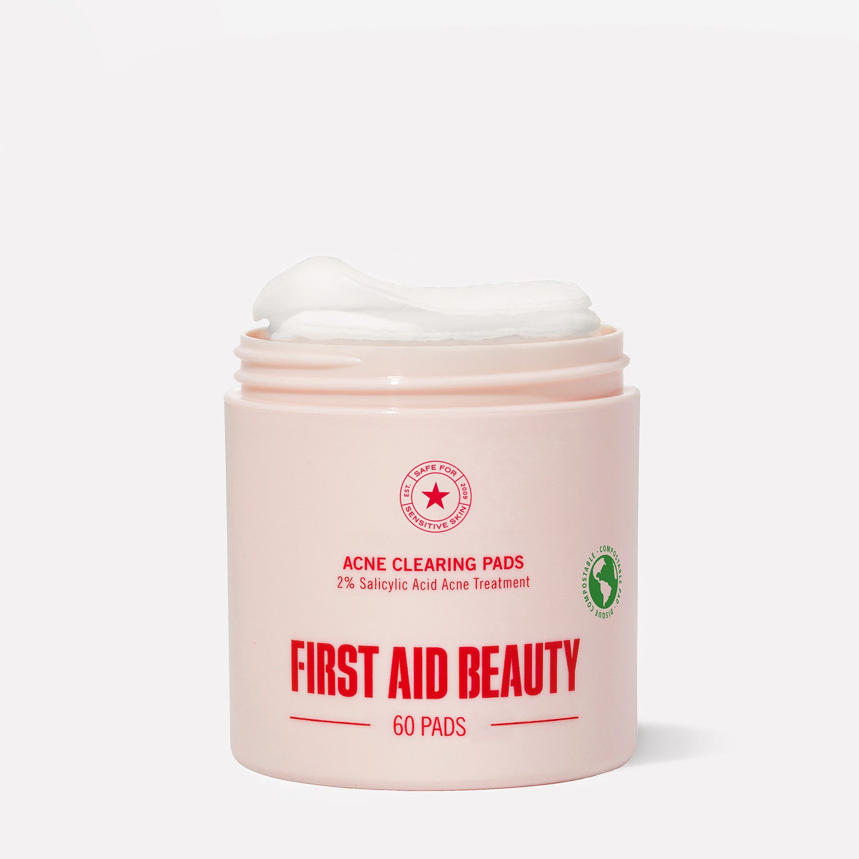 Acne Clearing Pads 2% Salicylic Acid | Prevent+Treat | First Aid Beauty