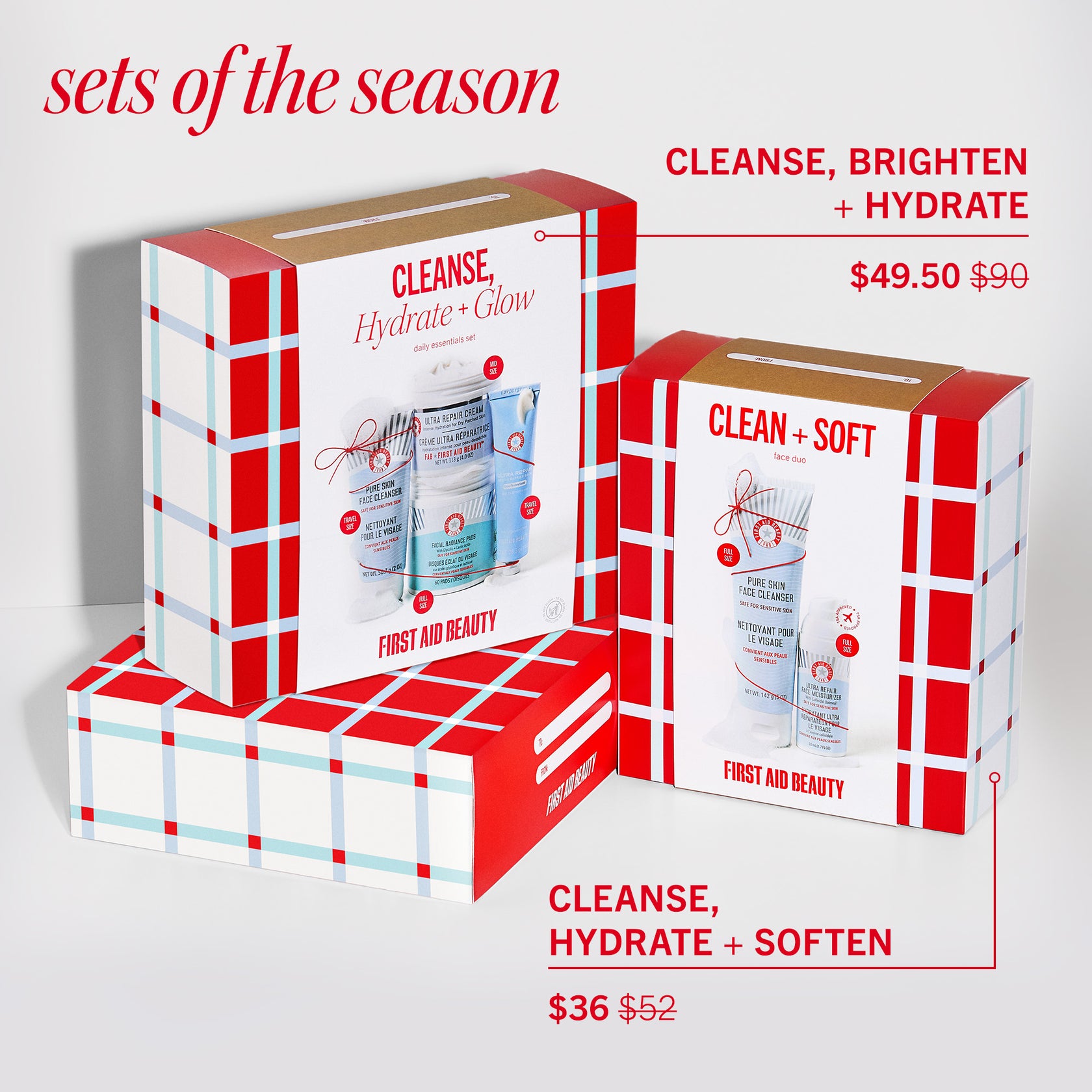 Clean + Soft Kit – First Aid Beauty