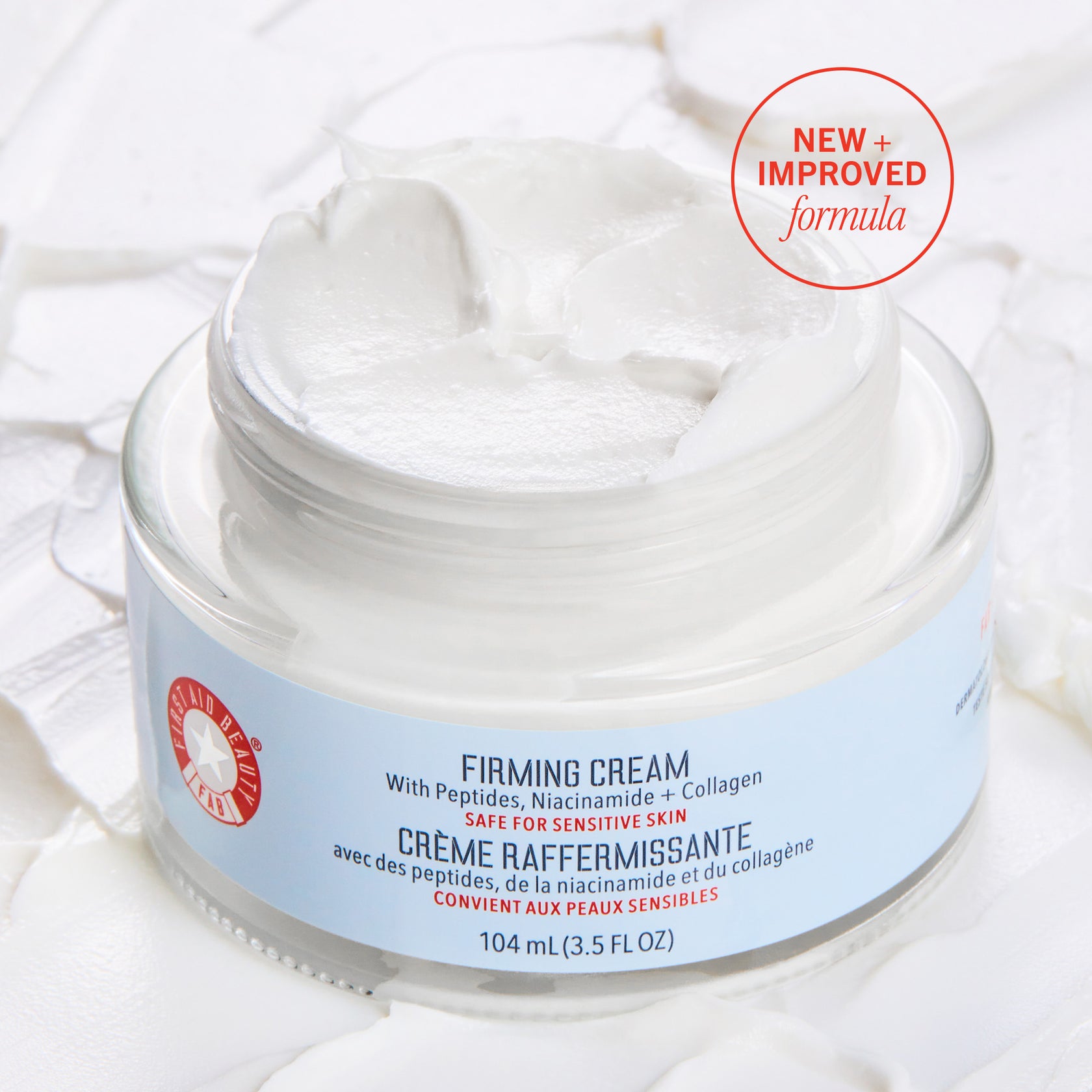 Firming Cream with Peptides, Niacinamide + Collagen Jumbo – First Aid ...