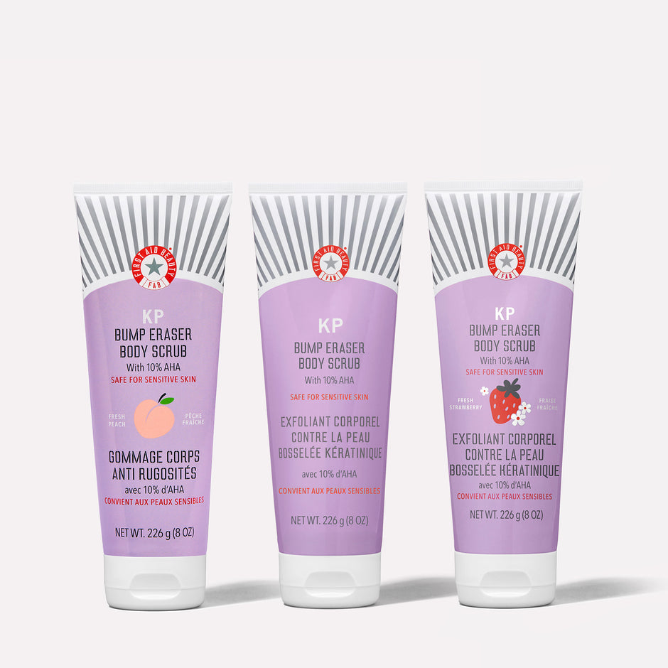 Shop the KP Body Scrub Collection – First Aid Beauty